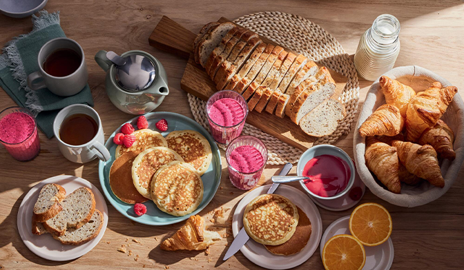 Le petit dej : Un menu petit déjeuner rapide