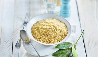 Graine de couscous cuisinée à l'huile d'olive, bio surgelés Picard