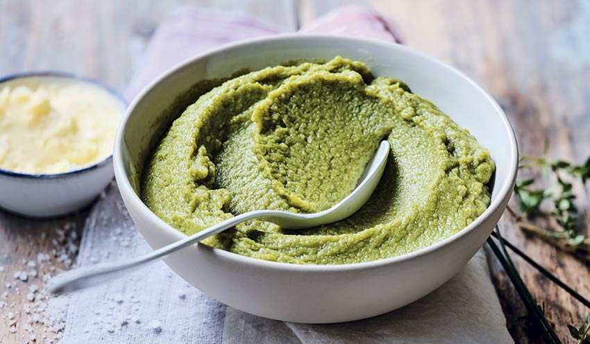 Purée de légumes verts bio surgelés Picard