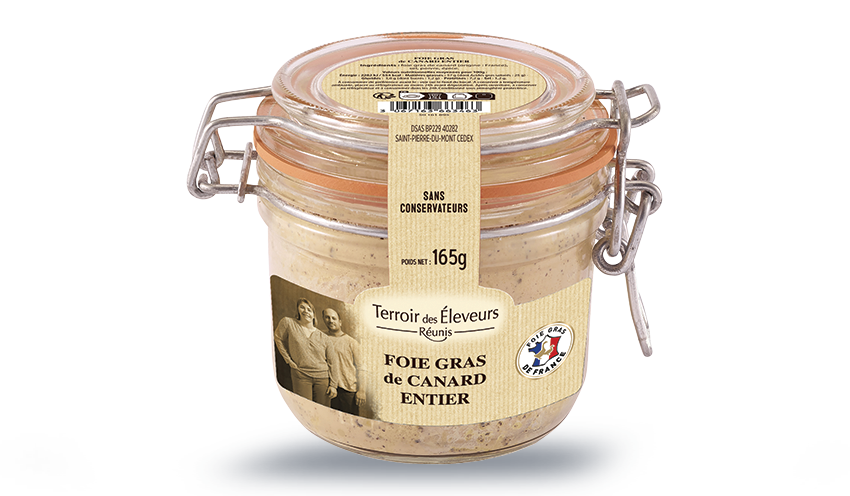Foie gras canard, Terroir des Eleveurs Réunis - Produits Épicerie