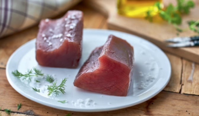 2 pavés de bonite à ventre rayé MSC surgelés Picard