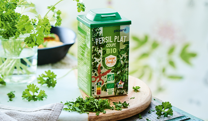 Persil plat coupé Bio surgelés Picard