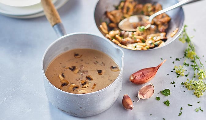 Sauce aux champignons surgelés Picard