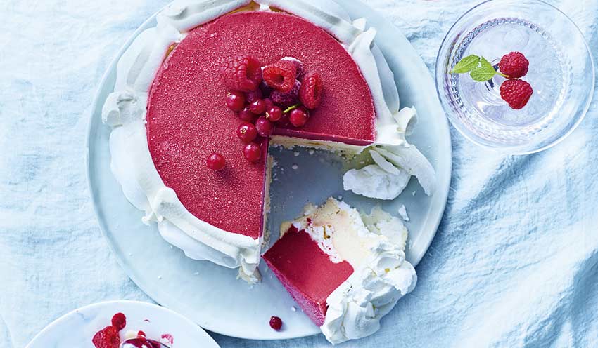 Vacherin vanille-framboise surgelés - Les glaces & sorbets - Picard