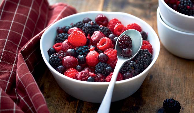 Salade de fruits rouges surgelés Picard