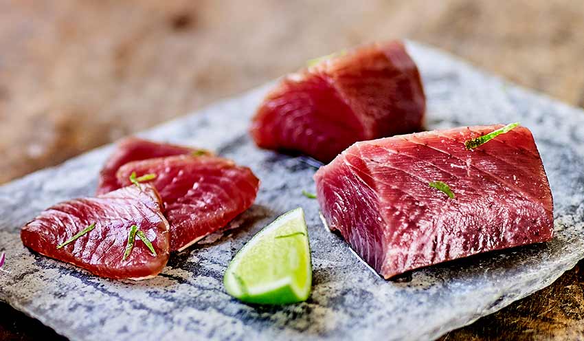 2 pavés de bonite à ventre rayé surgelés - Les poissons & crustacés ...