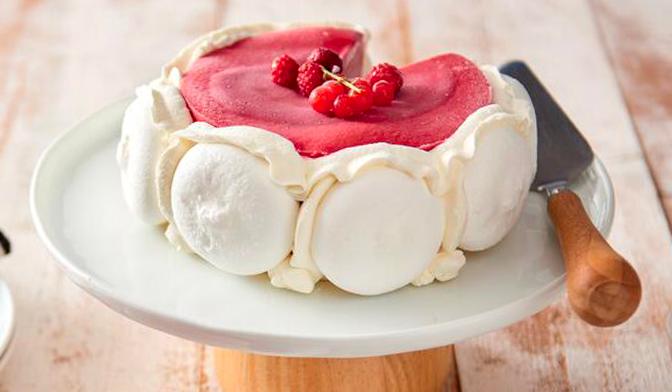 Vacherin vanille-framboise surgelés Picard