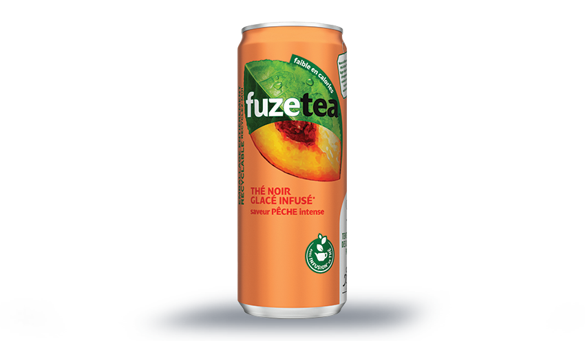 Fuze tea saveur pêche intense surgelés Picard