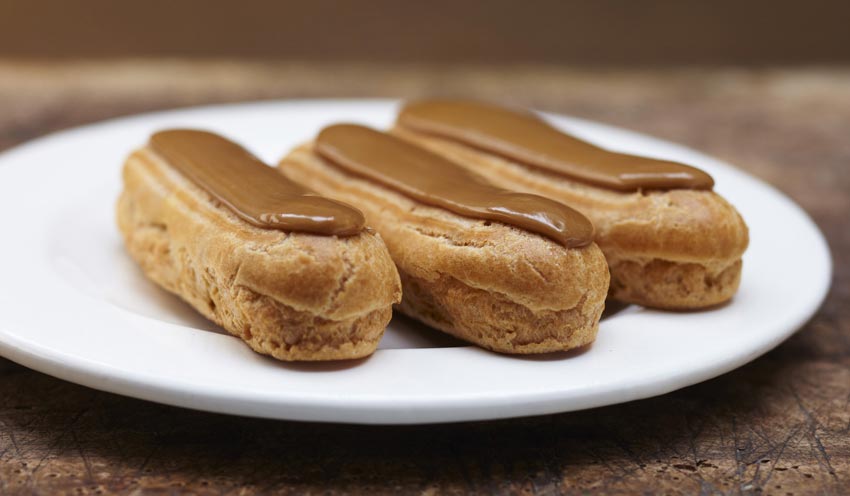 4 éclairs au café surgelés - Les pâtisseries - Picard