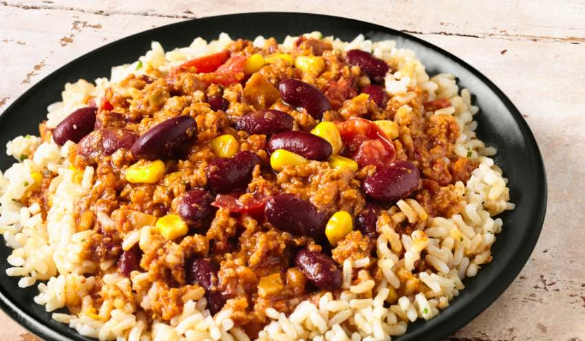 Chili et son riz surgelés - Les plats cuisinés - Picard