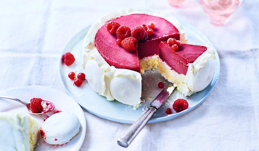 Vacherin vanille-framboise surgelés - Les glaces & sorbets - Picard