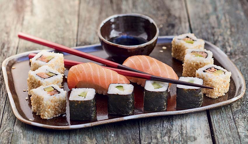 12 sushi surgelés Picard